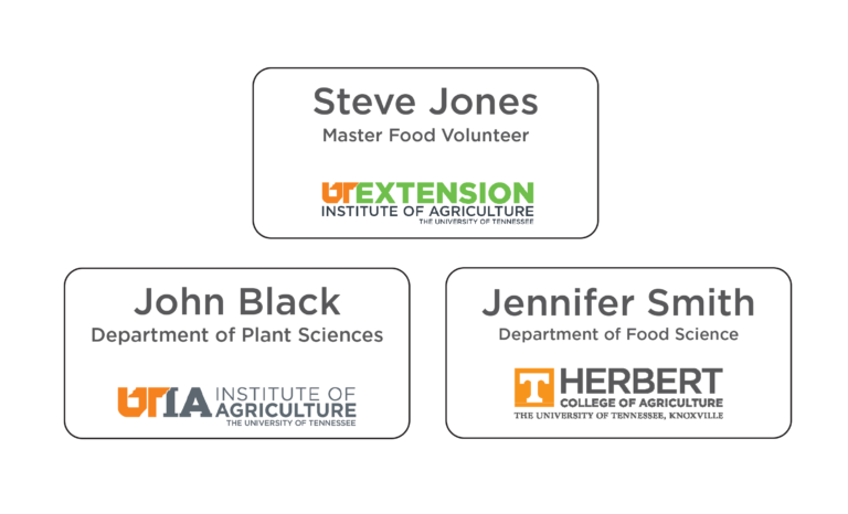 Name Tags | Marketing and Communications